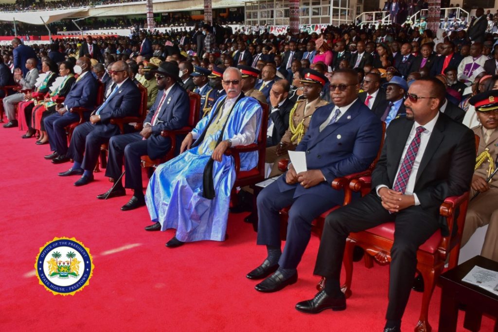 Sierra Leone’s President Julius Maada Bio Attends Inauguration Ceremony of Kenya's President ...
